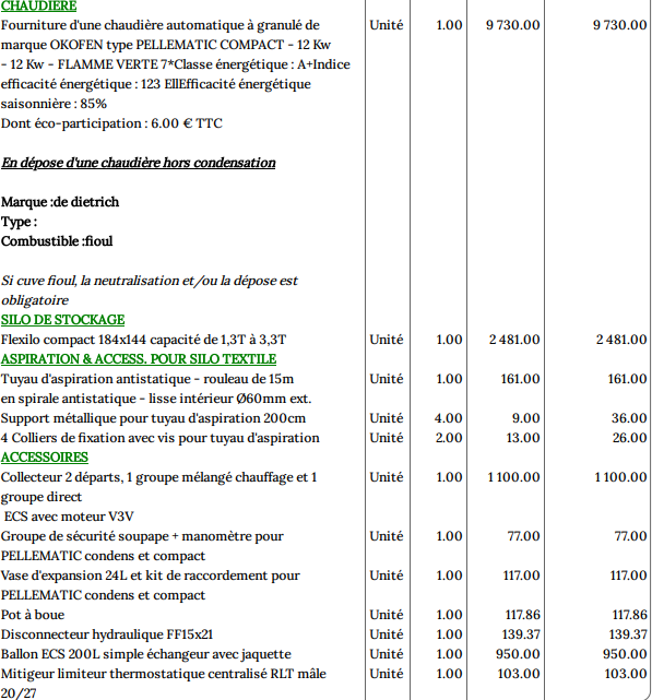 Demande d'avis sur deux devis. [Résolu]
